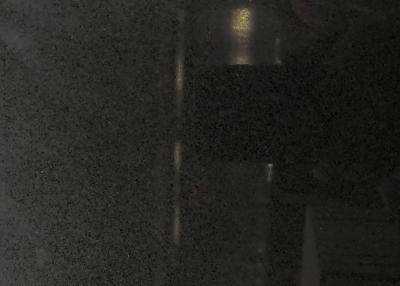 China Black Quartz Floor Tiles 3200x1800mm with 6.5 Mohs Hardness - Acid Resistant Commercial Grade for sale