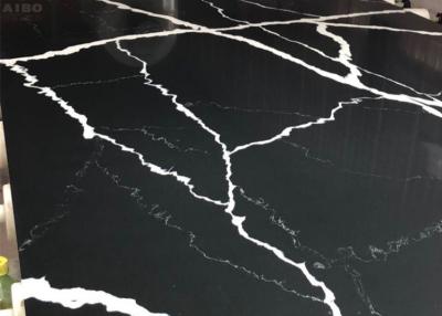 China Kitchen Countertop Artificial Quartz Slabs 93% Natural Quartz And 7% Resin for sale