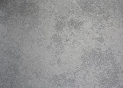 China Grey Quartz Stone Floor Tile Window Sill Honed Surface 93% Natural Quartz 7% Resin for sale