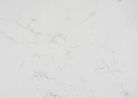 China Carrara Solid Color Quartz Polished Surfaces Finished For Home Decoration for sale