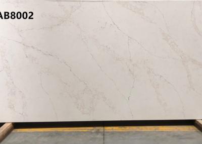 China Home Design Big Slab 20MM Calacatta Quartz Stone For Quart Vanitytop for sale