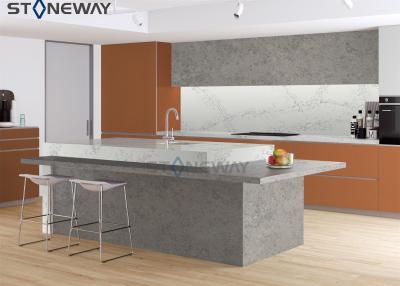 China High Hardness Pure White Quartz Shower Panels 6.5 Mohs Rating in 6mm-12mm Thickness Options for sale