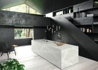 China Engineered Quartz Wall Panels 6-12mm Thickness with 7-Grade Scratch Resistance for Living Room Applications for sale