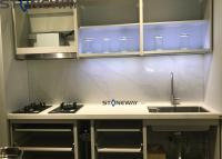 China Durable Polished Quartzite Tile Artificial Stone Panels For Kitchen Counter Top for sale