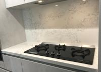 China Polished Quartz Kitchen Countertops , Anti Slip Artificial Quartz Stone for sale