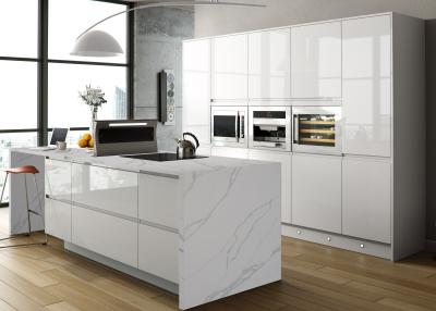 China High Brightness Quartz Kitchen Countertops - 3200x1600mm Size, 2.45g/cm³ Density with 6-30mm Thickness Options for sale