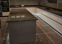 China Brown Quartz Countertops 93% Natural Quartz - 12mm to 30mm Thickness for Floor Tiles and Slabs for sale