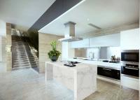 China Artificial White 9mm 600 X 600mm Quartz Floor Tiles Wall Panel for sale
