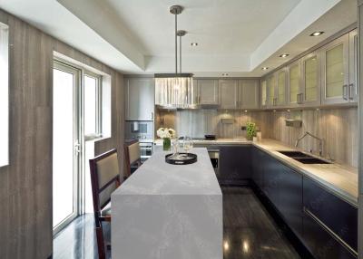 China Custom Quartz Floor Tiles 12-30mm Thickness in 200+ Colors with 7 Hardness Rating for Commercial Applications for sale
