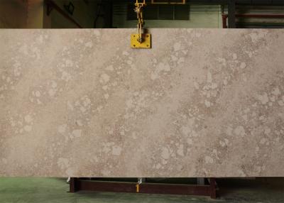 China Calacatta Quartz Stone Slab 3200x1600 mm High Tenacity Scratch Resistant for Bar Table Top for sale