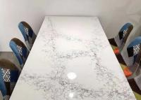 China Indoor Projects Honed Finish Quartz Engineered Stone Countertops Easy To Clean for sale