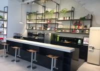 China High Tenacity Honed Finish Quartz Benchtops - 3200x1800mm Slabs, 6.5 Mohs Hardness, Non-Porous Surface for sale