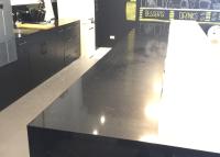 China Honed Finish Quartz Countertops 6.5 Mohs Hardness 3200x1800mm NSF Certified Kitchen Surfaces for sale