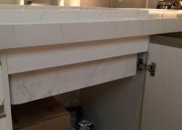 China Artificial Quartz Stone Countertops 3200x1800mm with 6.5 Mohs Hardness in Honed or Polished Finish for sale
