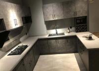 China Scratch Resistant Honed Finish Quartz Stone Flooring - 7 Mohs Hardness, 3200x1800mm Slabs for sale