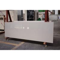 China High Hardness Kitchen Island White Artificial Carrara Quartz Stone for sale