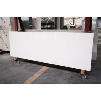 China Super White Artificial Quartz Kitchen Countertop 3200x1800mm SGS NSF Certified for sale