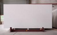 China White Calacatta 0.1% 3000*1400mm Artificial Quartz Slabs for sale