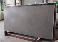 China Industrial Design Concrete Grey Quartz Slab 3200x1800mm for Countertops for sale