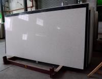 China Solid White 3000*1400 Carrara Quartz Stone For Flooring Decorative Design for sale