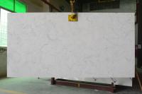 China Sparkle White Grey Veined 3200x1600 Artificial Quartz Slabs for Home Decoration for sale
