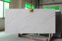China Home Decoration Artificial Calacatta Quartz Stone For Kitchen and Bathroom for sale