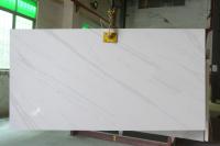 China Polished White Calacatta Artificial Quartz Stone Decorative Building Materials for sale