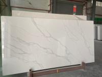 China 3000x1600mm White Calacatta Quartz Stone Vanity Top - Non-Porous Surface in 6-30mm Thickness for sale