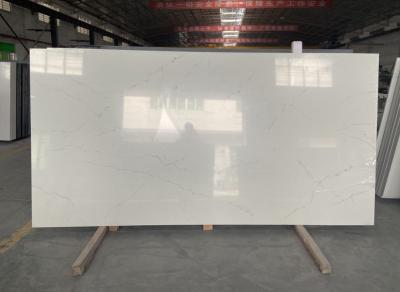 China Brown Quartz Slab Countertop Honed Surface 93% Quartz 7% Resin 8mm 10mm for sale