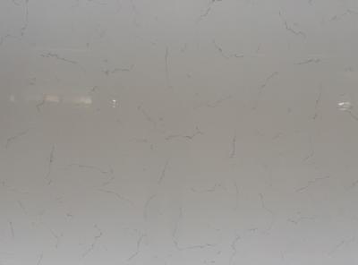 China 3000*1400 Stain Resistant Carrara Quartz Stone For Vanity Tops for sale