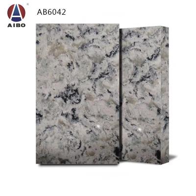 China Scratch Resistant Engineered Quartz Stone 3000x1600mm for Commercial Projects for sale