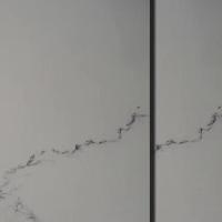 China Multi Purpose Window Sill 3200*1600*18MM Calacatta Quartz Stone for sale