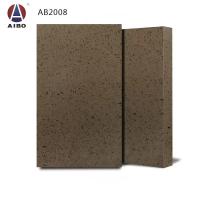 China Anti Porous 18mm Brown Engineered Quartz Stone Slab for Countertops and Wall Tiles for sale