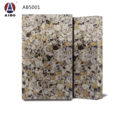 China Impact Resistant 3200*1600*20MM Colorful Engineered Quartz Stone for sale