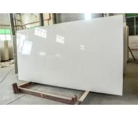 China 15MM Veined White Quartz Stone With Kitchen Countertop/ Wall Panel for sale
