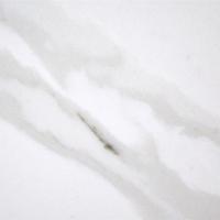 China White Calacatta Engineered Quartz Kitchen Worktop 3200x1800x30mm NSF Certified for sale