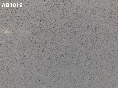 China Waterproof Grey Glass Quartz Kitchen Countertop 3000x1500mm with 6-30mm Thickness Options for sale