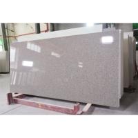 China Hygienic 18MM Grey Engineered Quartz Stone For Home Worktops And Kitchen Countertops for sale