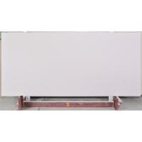 China Spotless 3000x1600mm Plain White Artificial Quartz Stone Countertop - 6mm to 30mm Thickness Options for sale