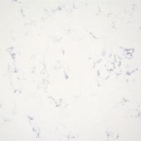 China 15MM Daring Carrara Dark Chalky Veins Quartz Stone With Cmmercial for sale