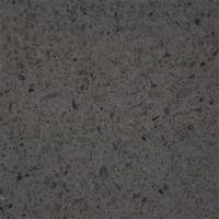 China Custom Sized Dark Grey Glass Quartz Slab 3200x1800mm for Countertops Wall Floor Tiles for sale
