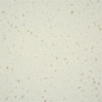 China Non Abrasive 15mm Creamy White Glass Quartz Stone Floor Tiles 3000x1600mm for sale