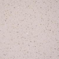 China 15MM Nude Colored Glass Quartz Stone With Bathroom Vanity Top for sale