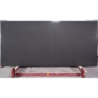 China Grey Glossy 3200x1800mm Speckled Kitchen Countertop Glass Quartz Slab 6-30mm for sale