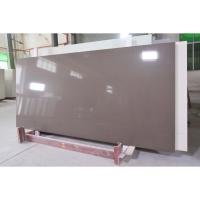 China 3200*1600mm Calacatta White Engineered Quartz Stone Slabs for sale