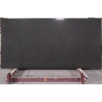 China Custom 20MM Pure Grey Artificial Quartz Stone For Restaurant Bar Top for sale