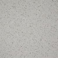 China 3000*4000*20MM Light Grey Glass Wall Panel Quartz Stone Floor Wall for sale