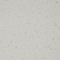 China Dirty White 15mm Glass Quartz Stone Slab Non Porous Worktop for Home Kitchen Countertop for sale