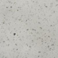 China Stainless 3000*16000MM Clear White Quartz Glass Kitchen Countertop for sale