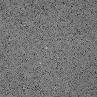 China 20MM 30MM Polished Grey Artifical Quartz Slabs Countertop Customized for sale